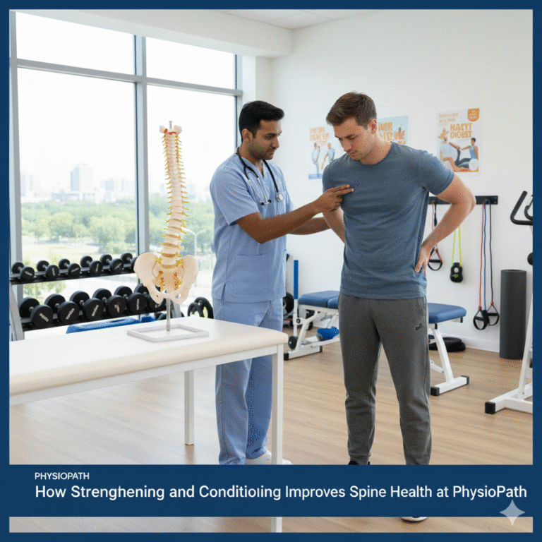 How Strengthening and Conditioning Improves Spine Health - physiopath.in